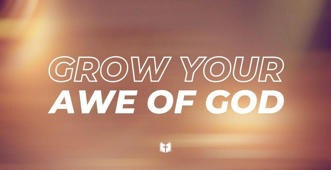 Grow Your Awe of God - Bible Reading Plan - Life Bible